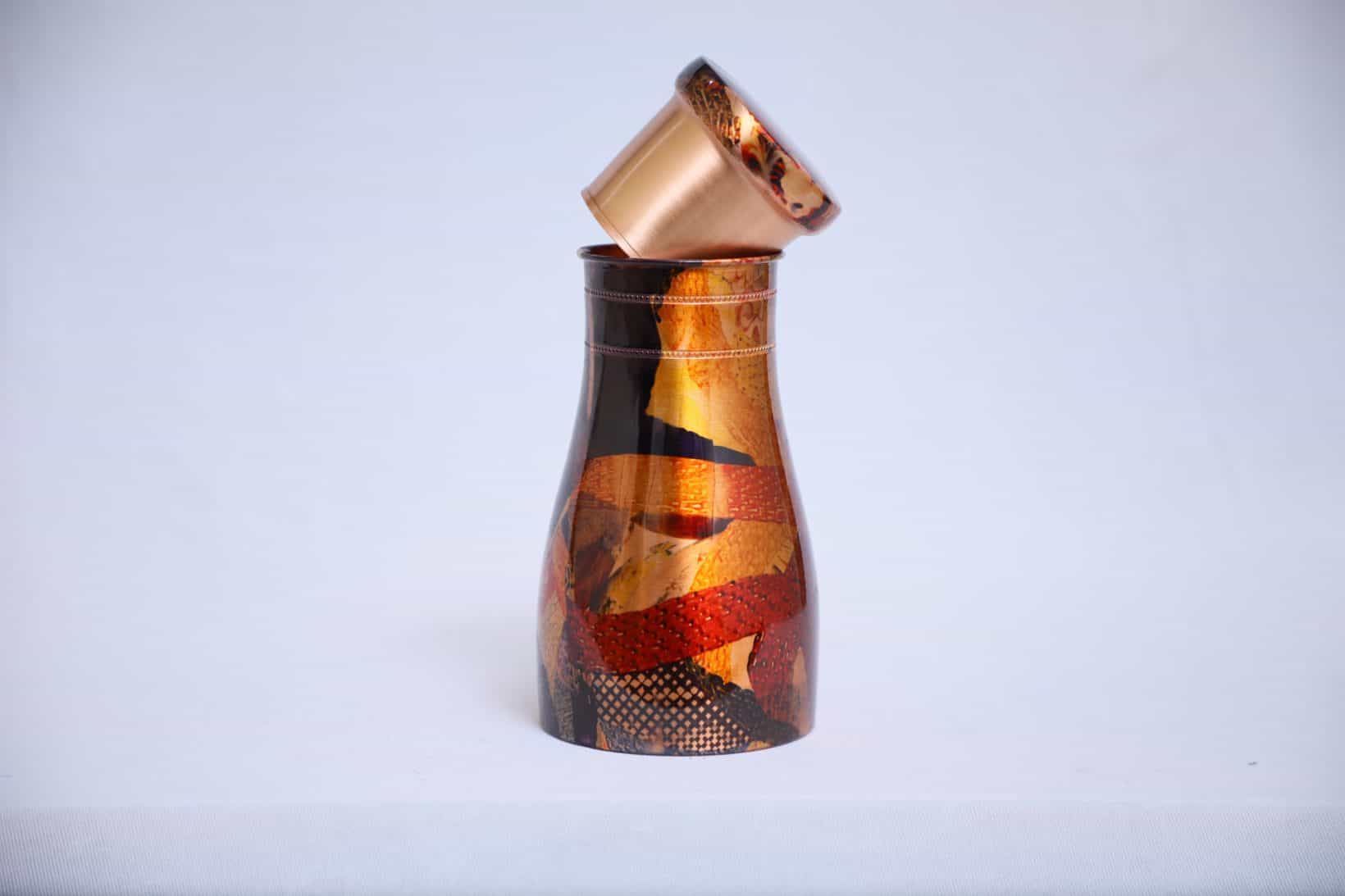 Multi Print Pure Copper Bedside Pot