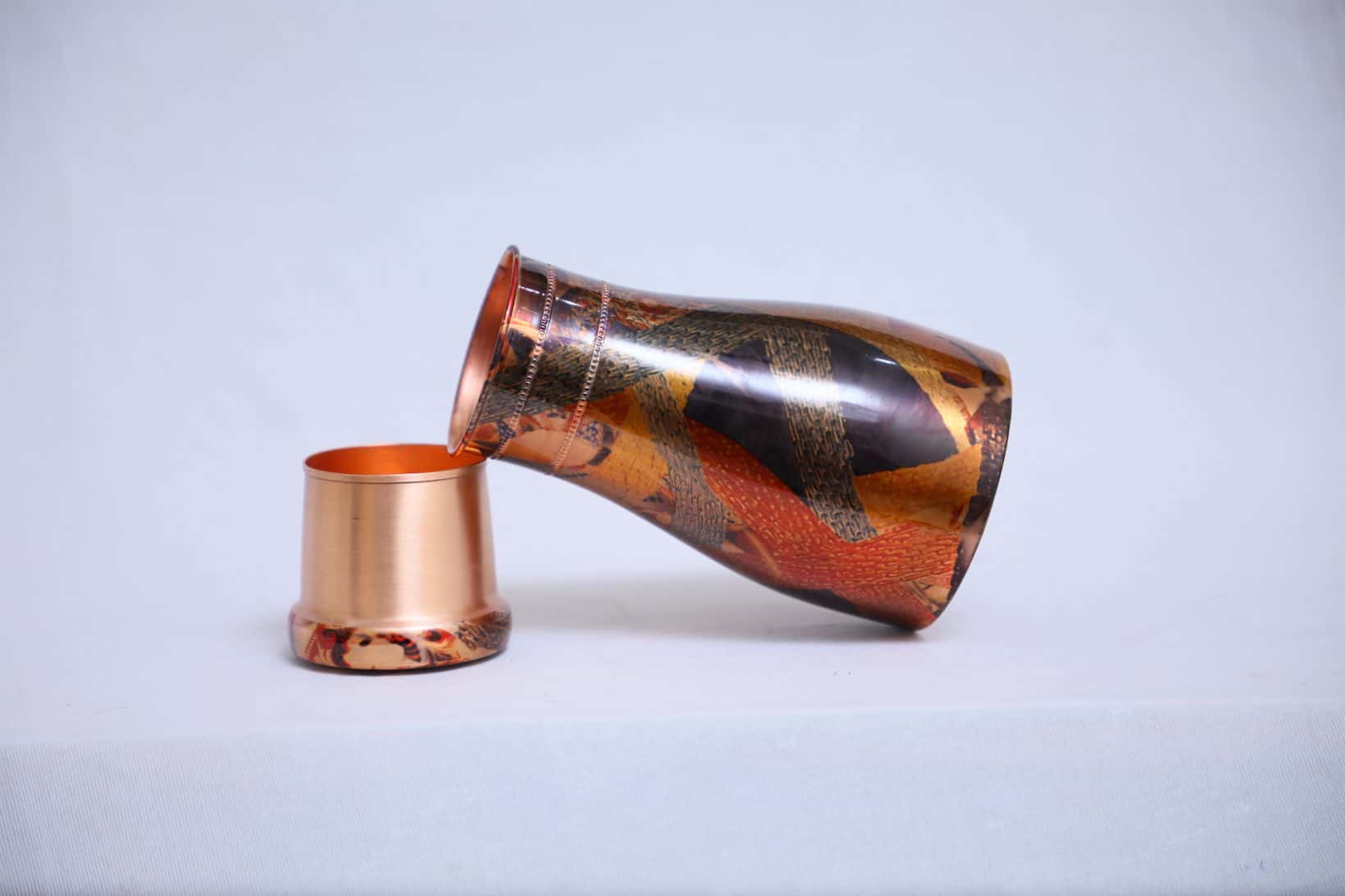 Multi Print Pure Copper Bedside Pot