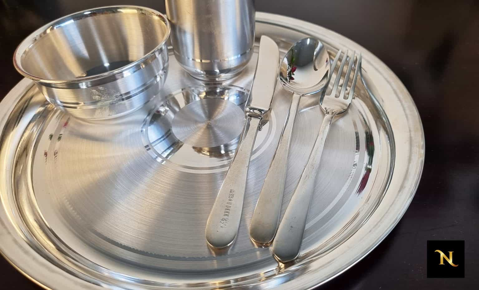 Sterling Silver Dinner Ware, Pure Silver Dinner Set